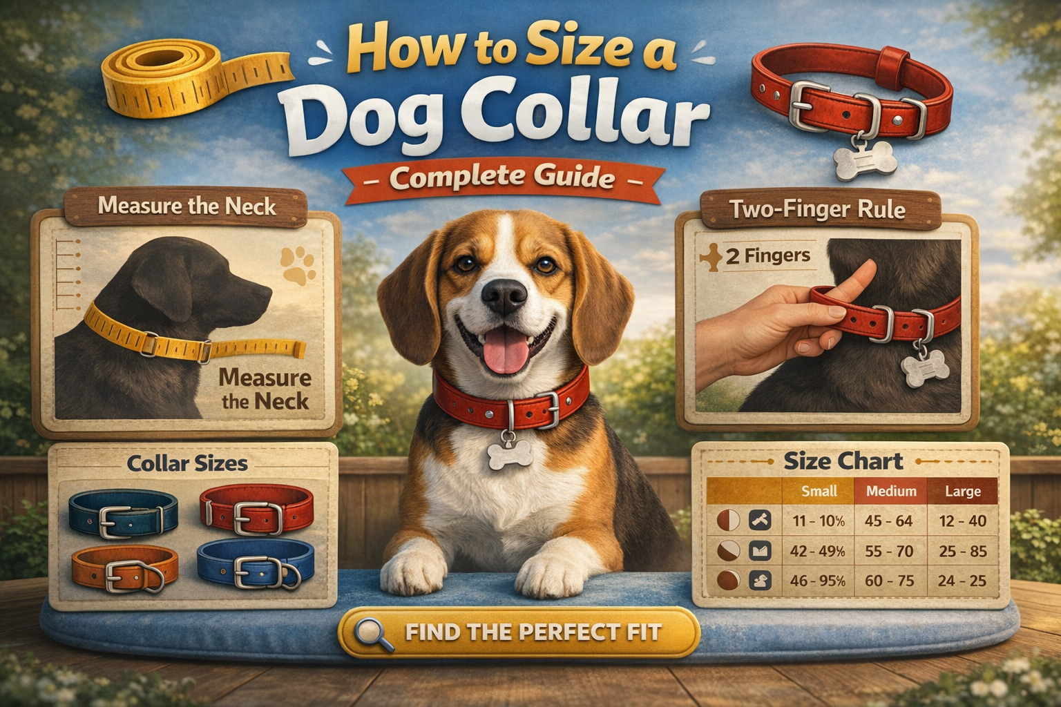 How to Size a Dog Collar - Complete Guide