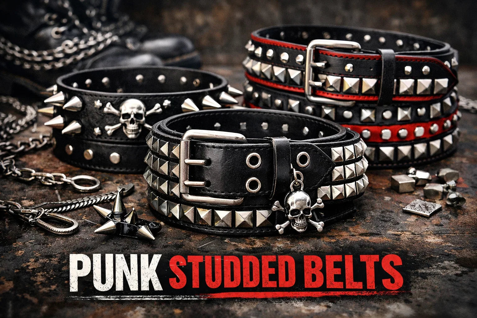 Punk Studded Belts Guide | DIY, Styling, and Fashion Statement